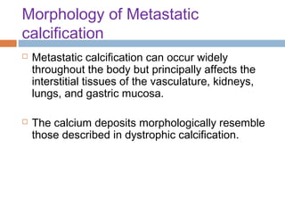Pathologic calcification | PPT