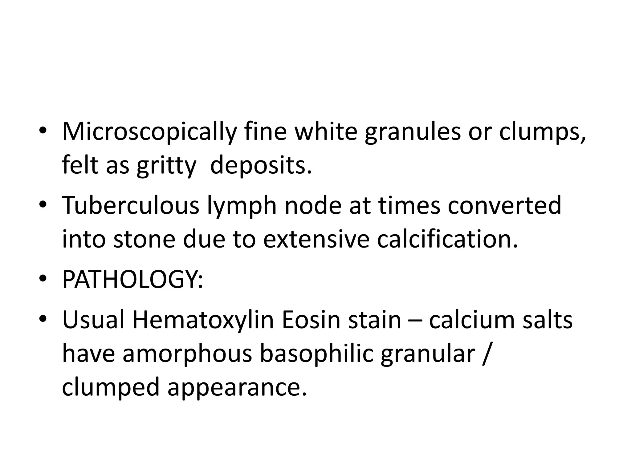 Pathologic calcification | PPTX