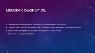 Pathological calcification of implants | PPTX