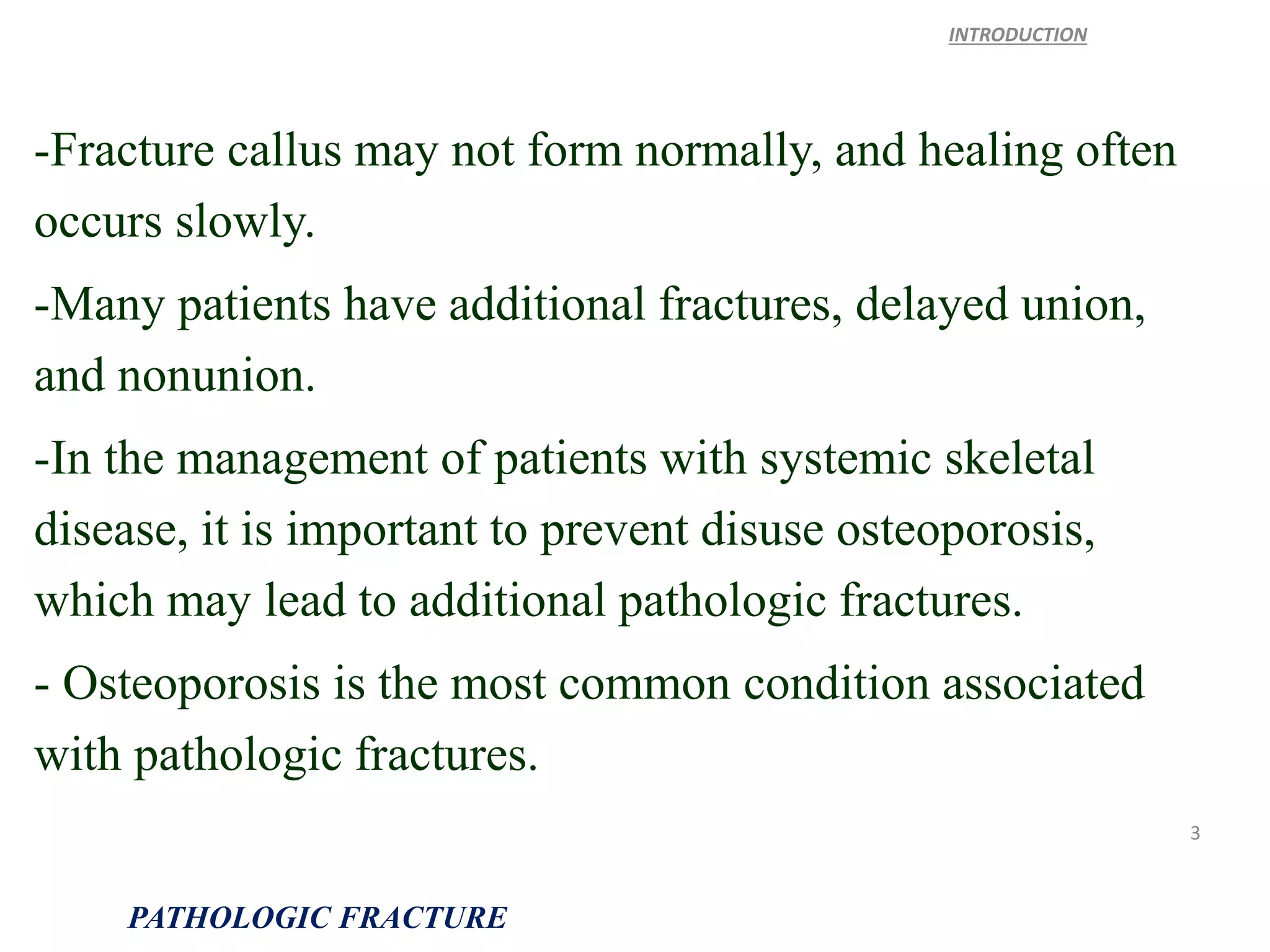 Pathologic fractures | PPTX