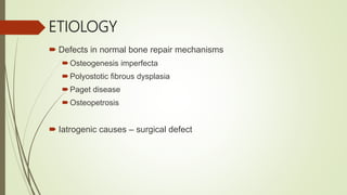 Pathological fractures - Dr Ujjal Rajbongshi | PPTX