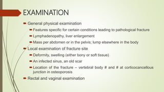 Pathological fractures - Dr Ujjal Rajbongshi | PPTX