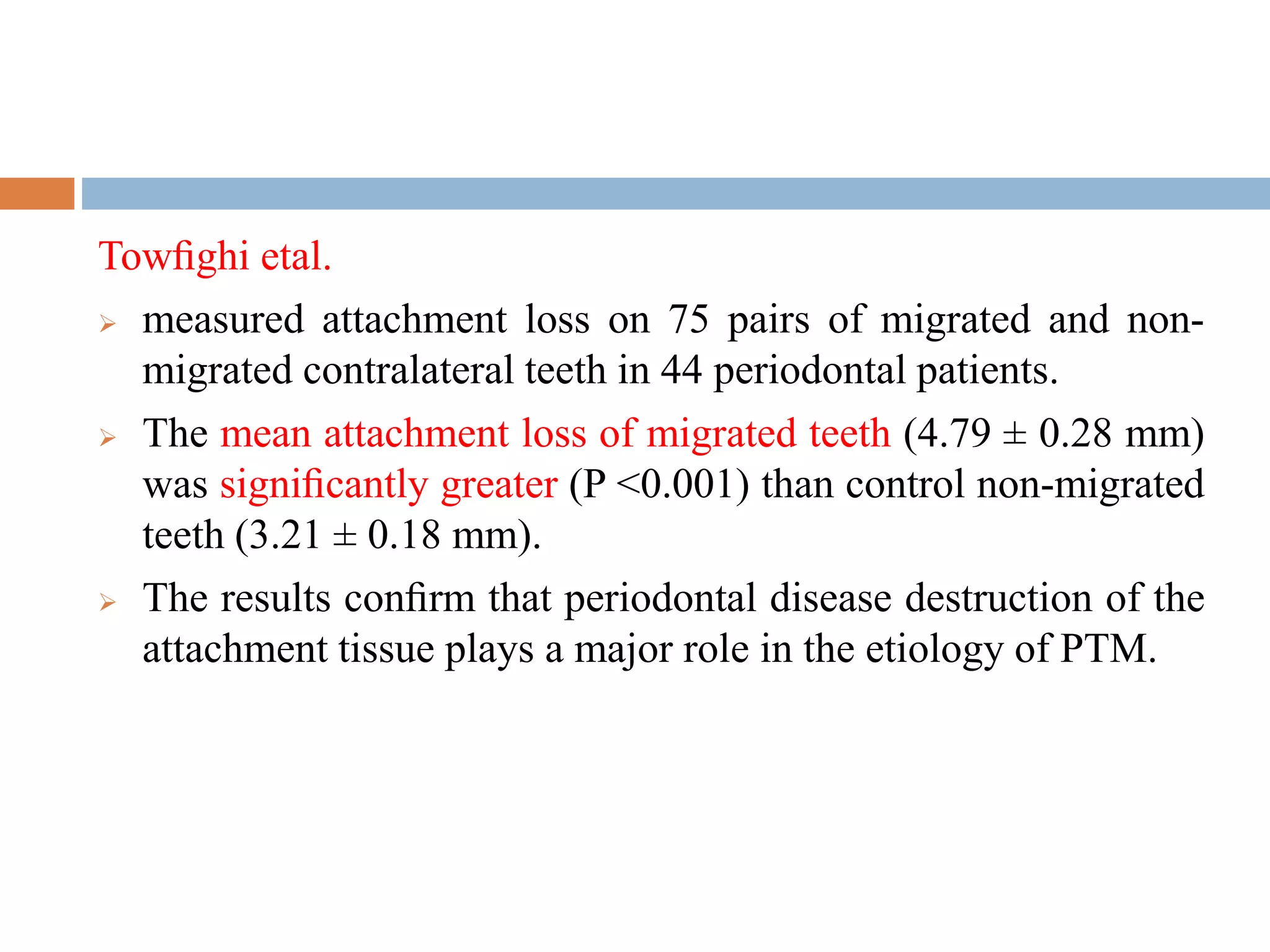 Pathologic migration | PPTX