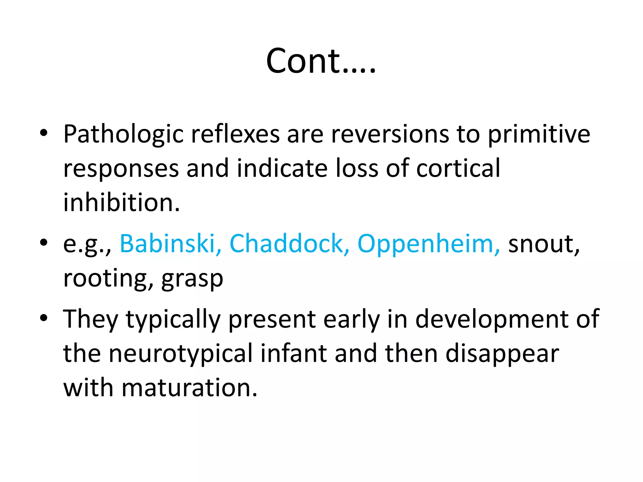 Pathologic Reflexes, Monofilament Tests & Meningeal Signs.pptx