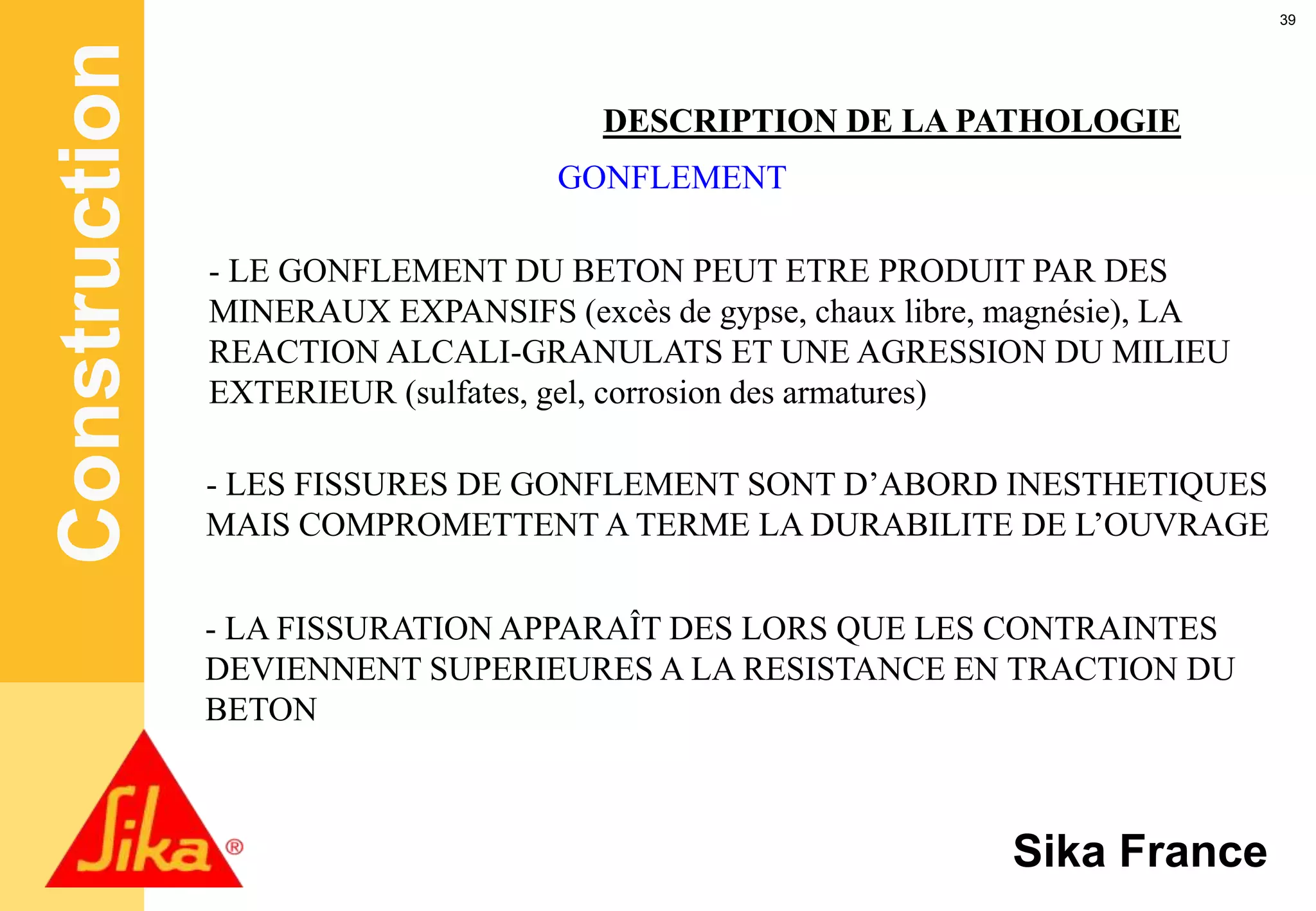 Pathologie - fissuration.ppt