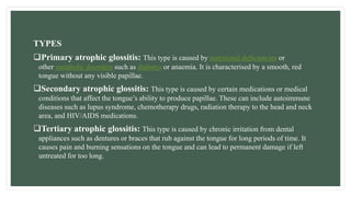 Pathologies of tongue detail presentation | PPTX | Dental Health ...