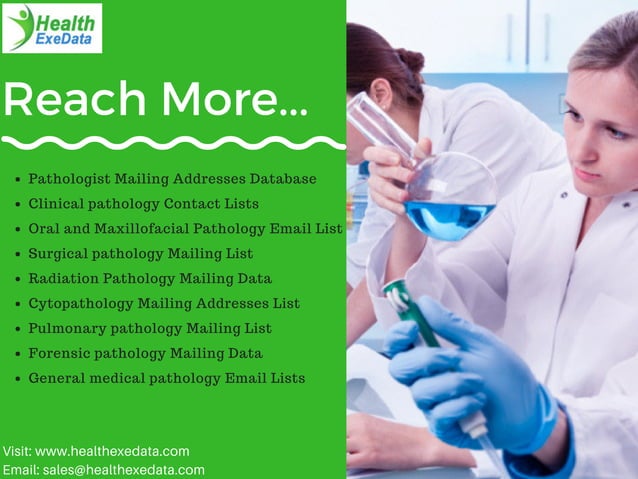 Pathologist email list | PPT