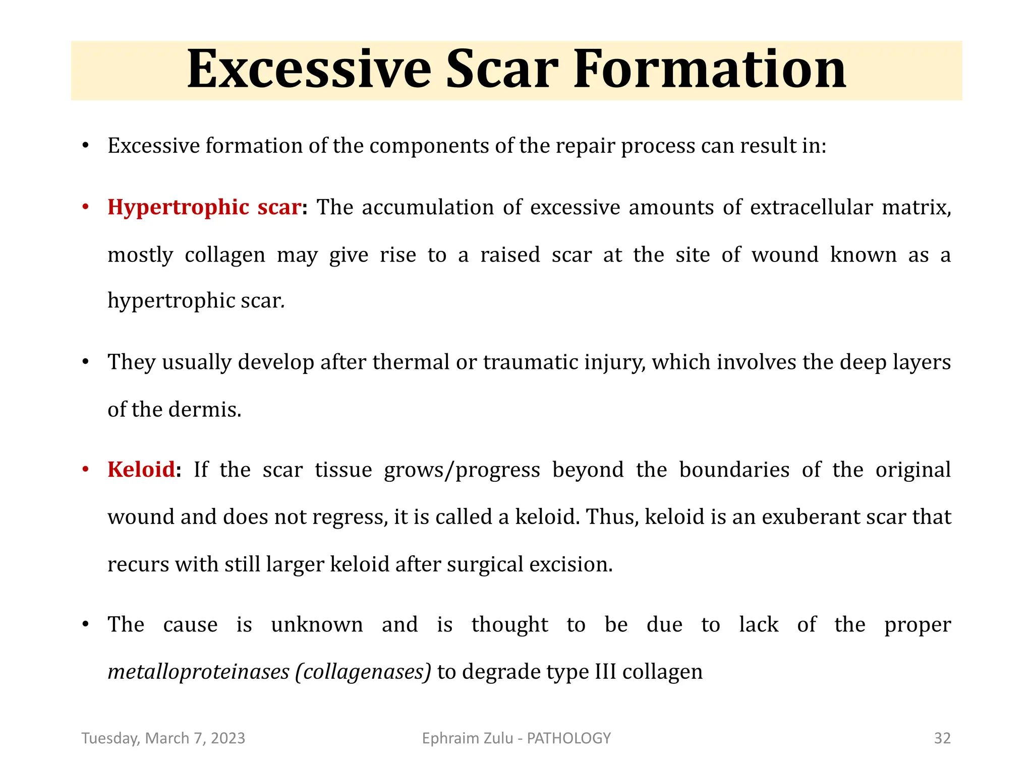 PATHOLOGY - lecture - Healing & Repair.pdf