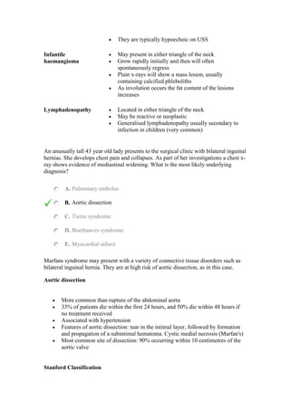 MRCS preparation emrcs questions Pathology | PDF