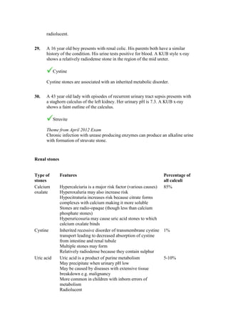 MRCS preparation emrcs questions Pathology | PDF