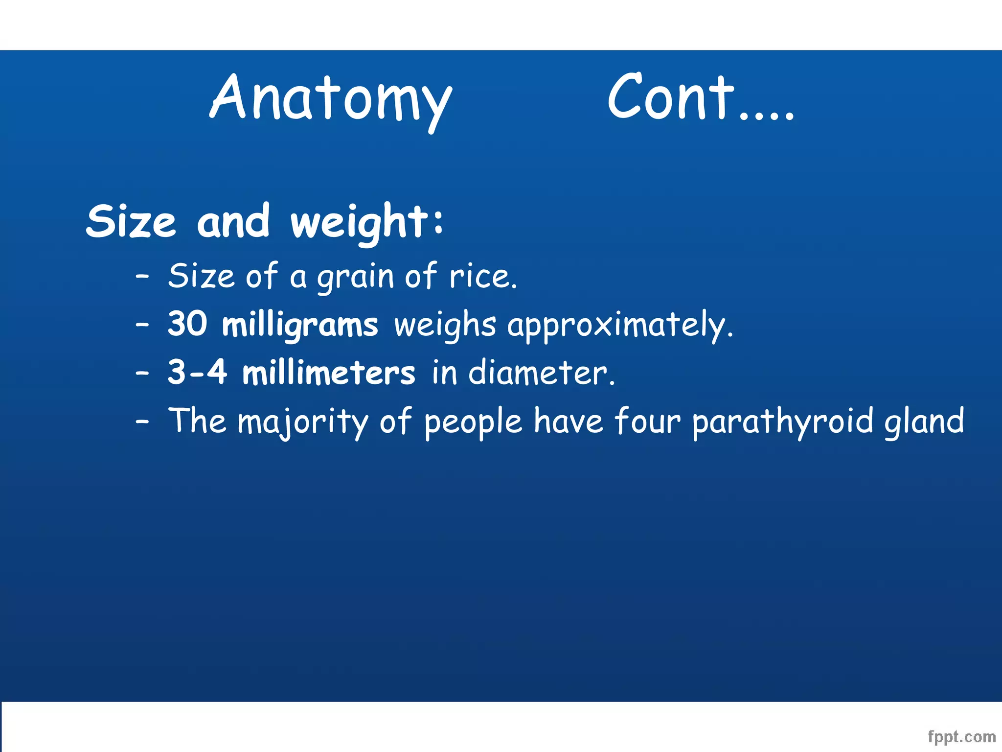 Anatomy of Thyroid and Parathyroid gland | PPT