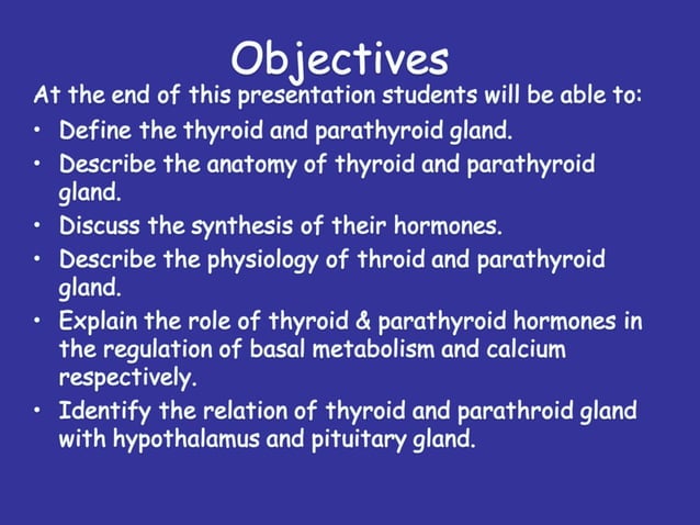 Anatomy of Thyroid and Parathyroid gland | PPT