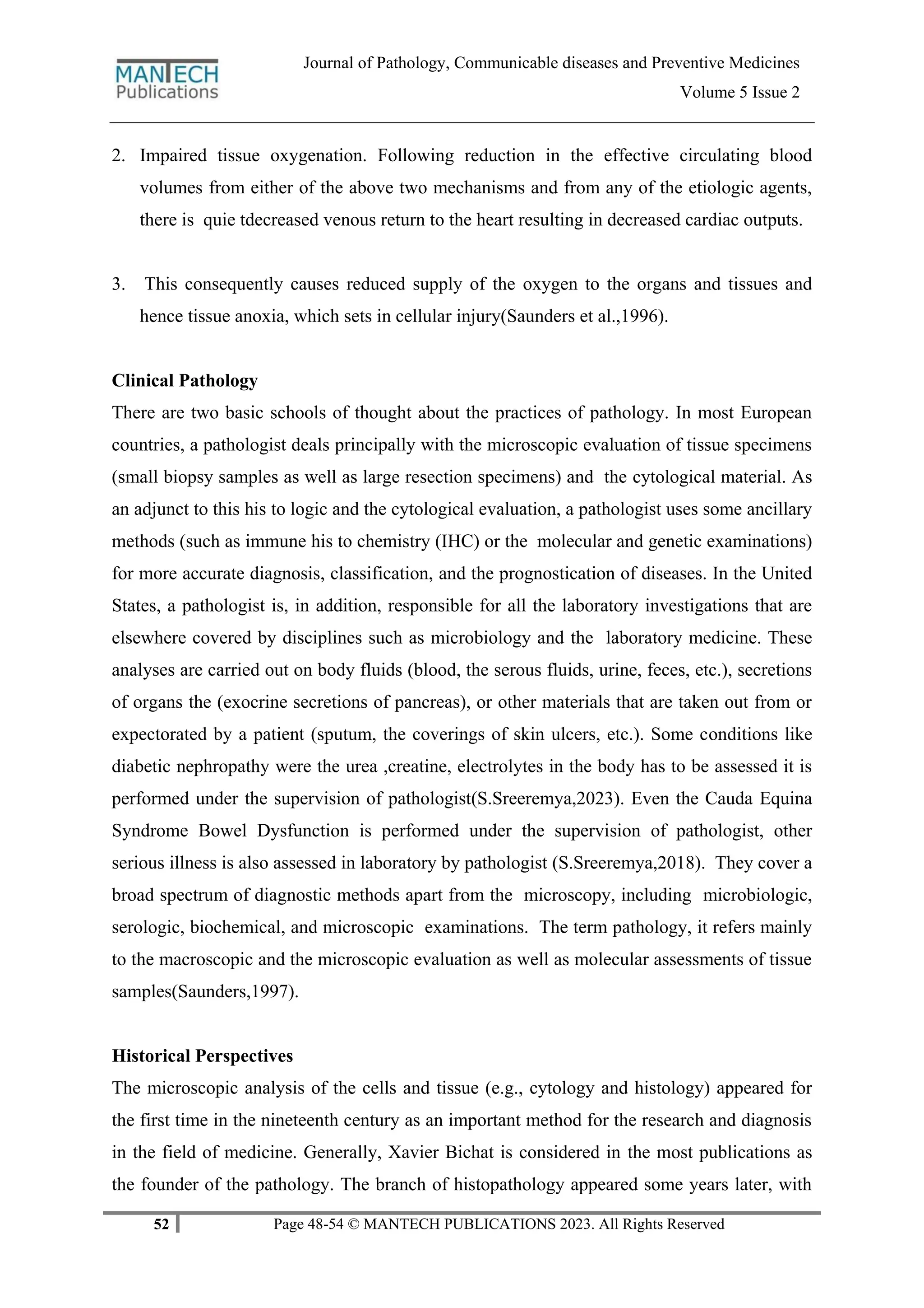 pathology,branches,anatomic, forensic,clinical,pathogenesis | PDF