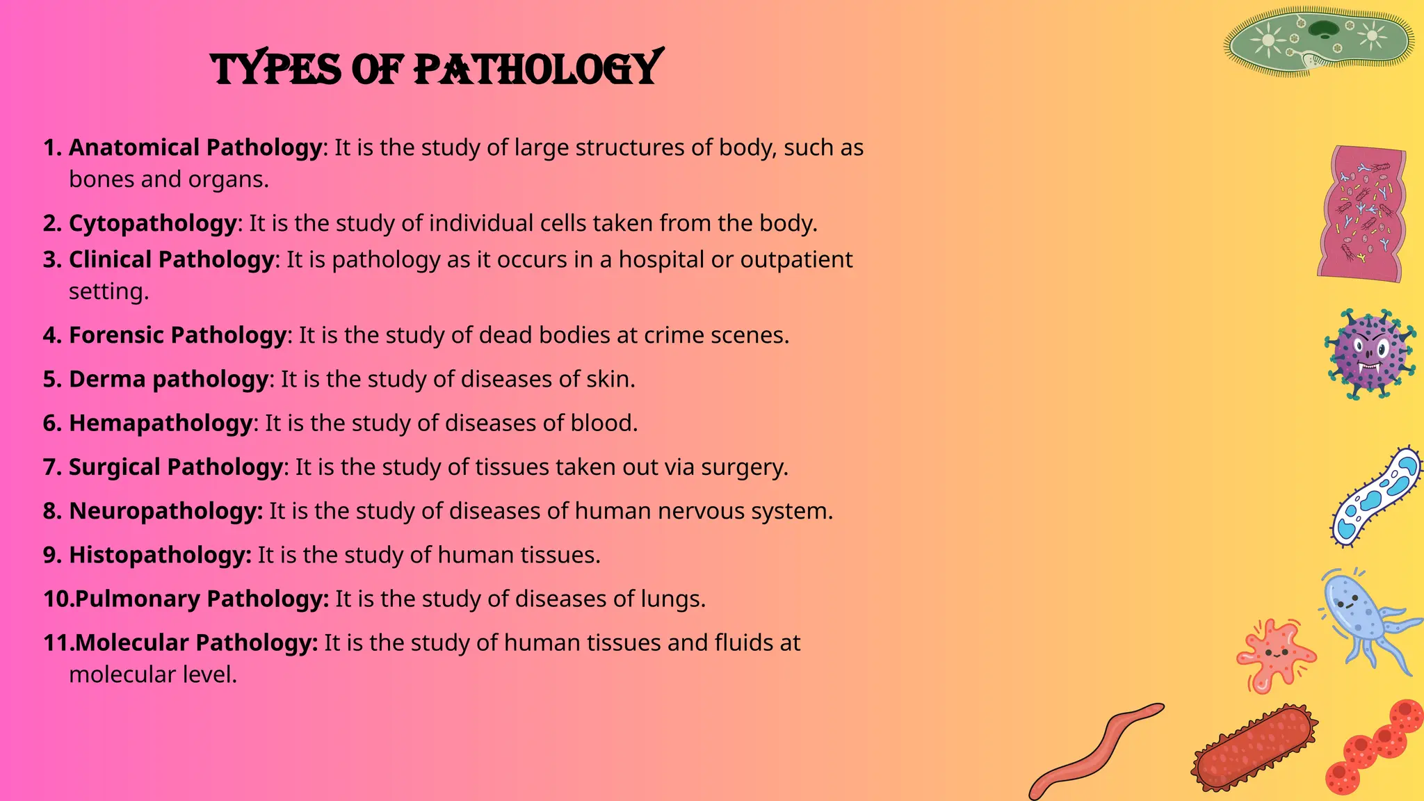 pathology.pptx introduction to pathology | PPTX