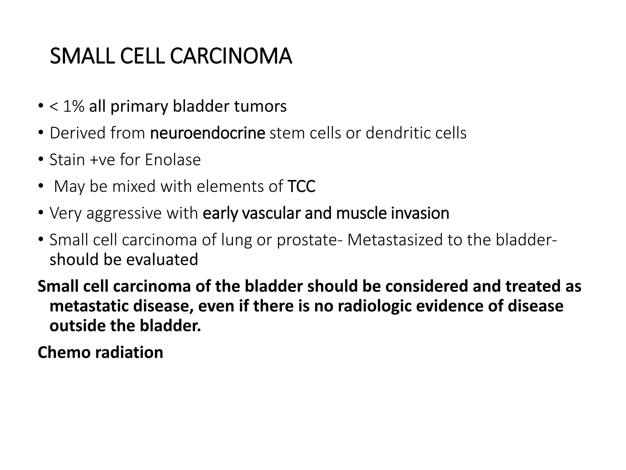 Pathology ca bladder | PPTX