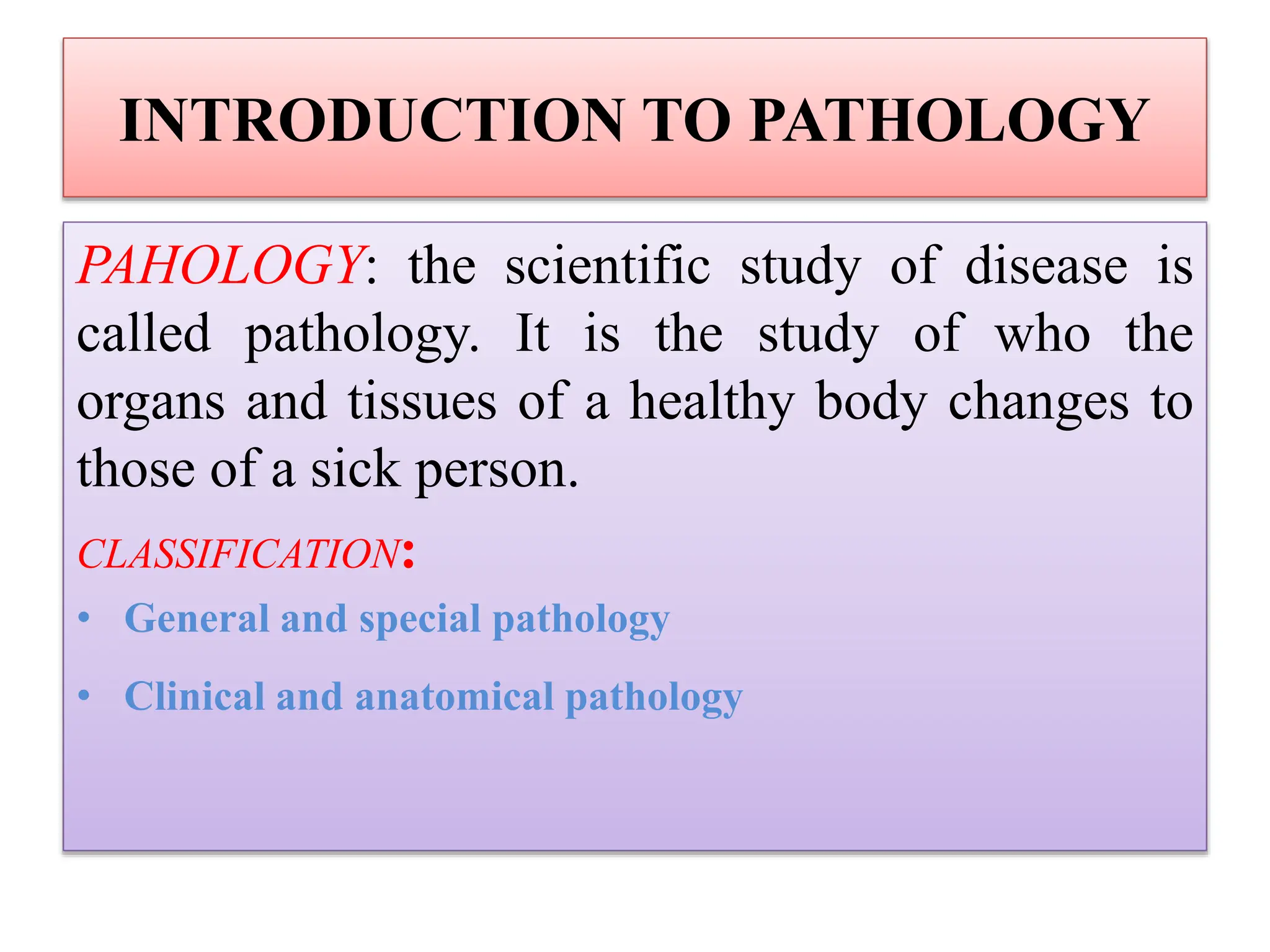 PATHOLOGY -Dr- Ammar Omar -Assistant professor of Histopathology ...