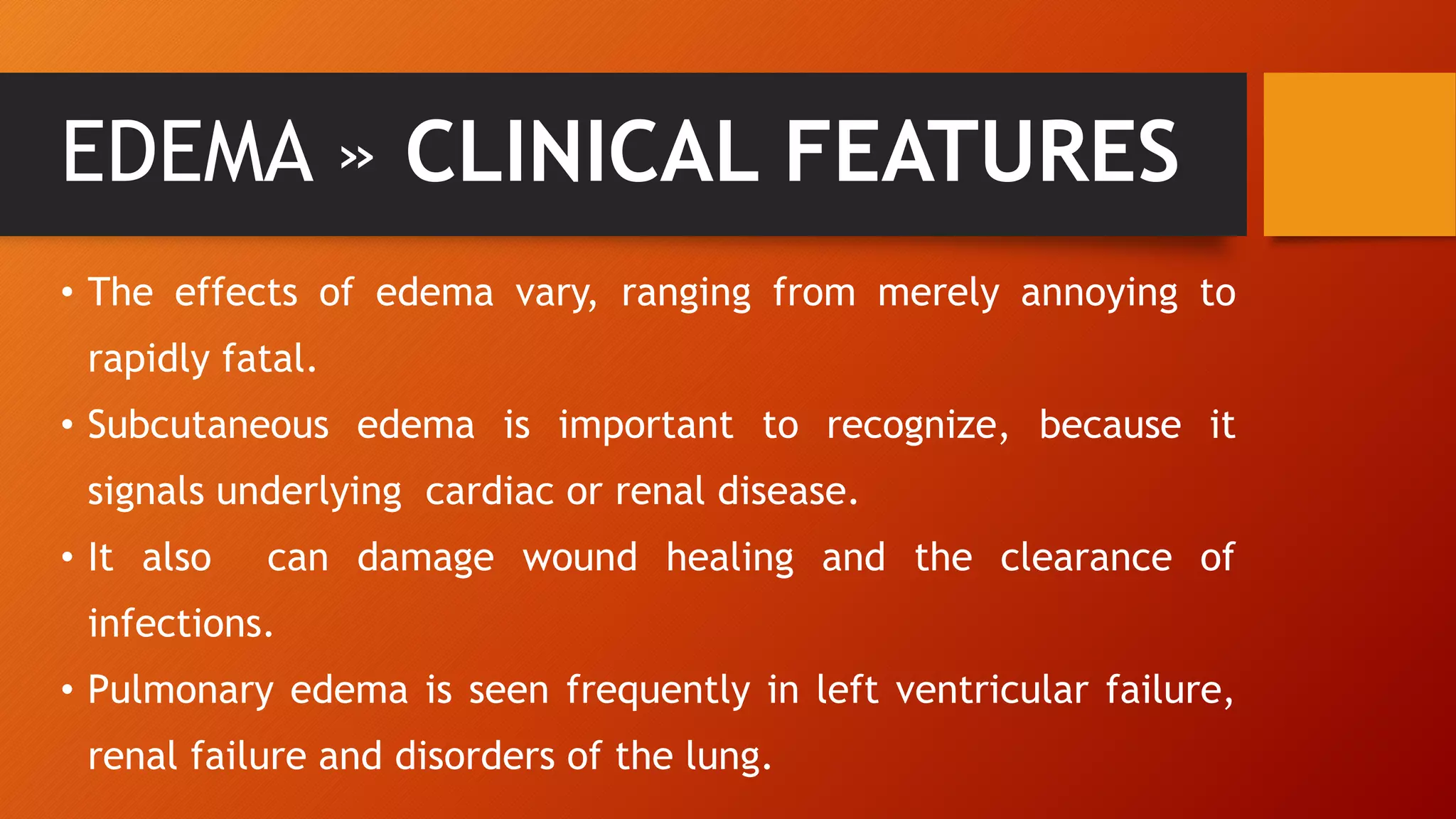 Pathology - Edema.pptx