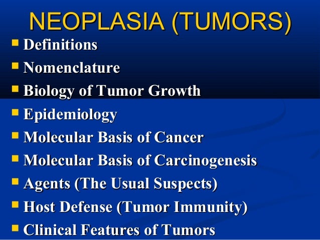 Pathology neoplasm