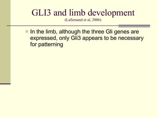 Greig Cephalopolysyndactyly Syndrome | PPT
