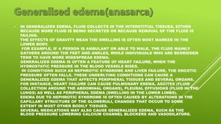 edema pathology | PPTX