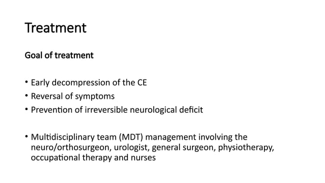 PATHOLOGY AND MANAGEMENT OF CAUDA EQUINA SYNDROME DR INYANG.pptx