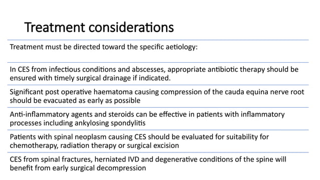 PATHOLOGY AND MANAGEMENT OF CAUDA EQUINA SYNDROME DR INYANG.pptx