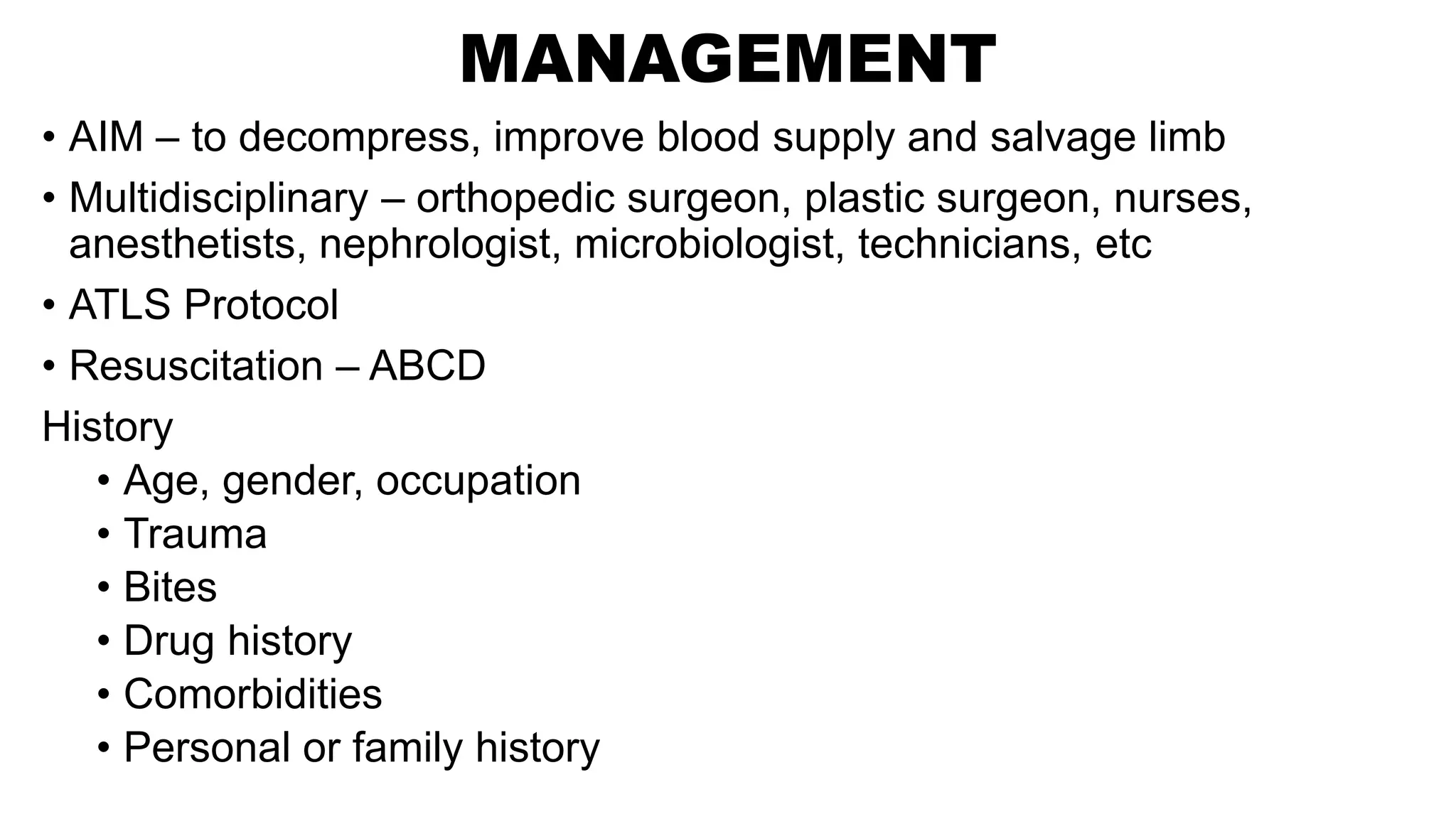 Pathology and management of compartment syndrome in orthopedics 1 | PPT