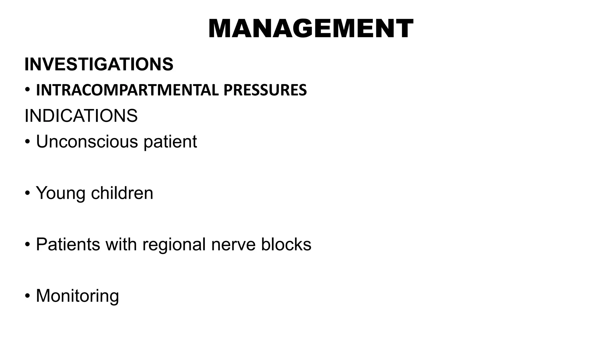 Pathology and management of compartment syndrome in orthopedics 1 | PPT