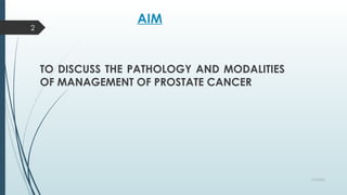 pathology and management of prostate ca.pptx