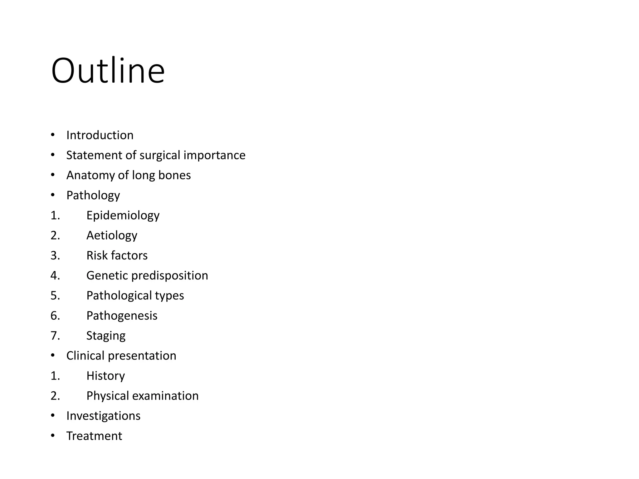 Pathology and Osteosarcoma.pptx