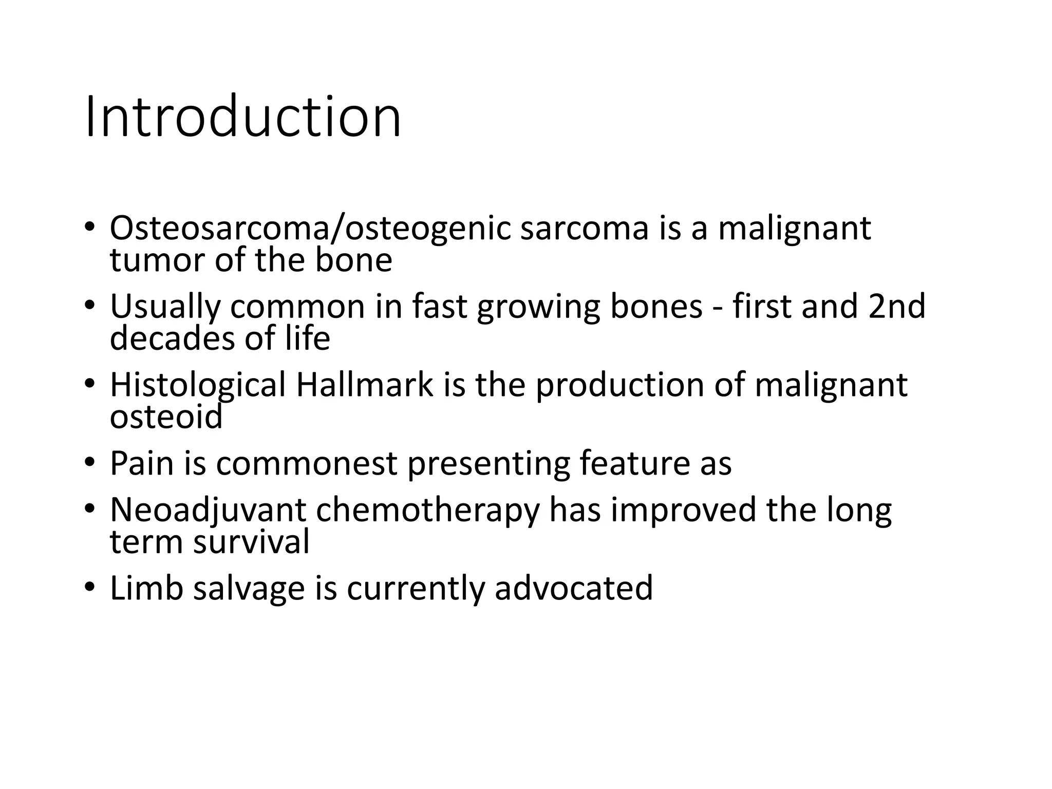 Pathology and Osteosarcoma.pptx