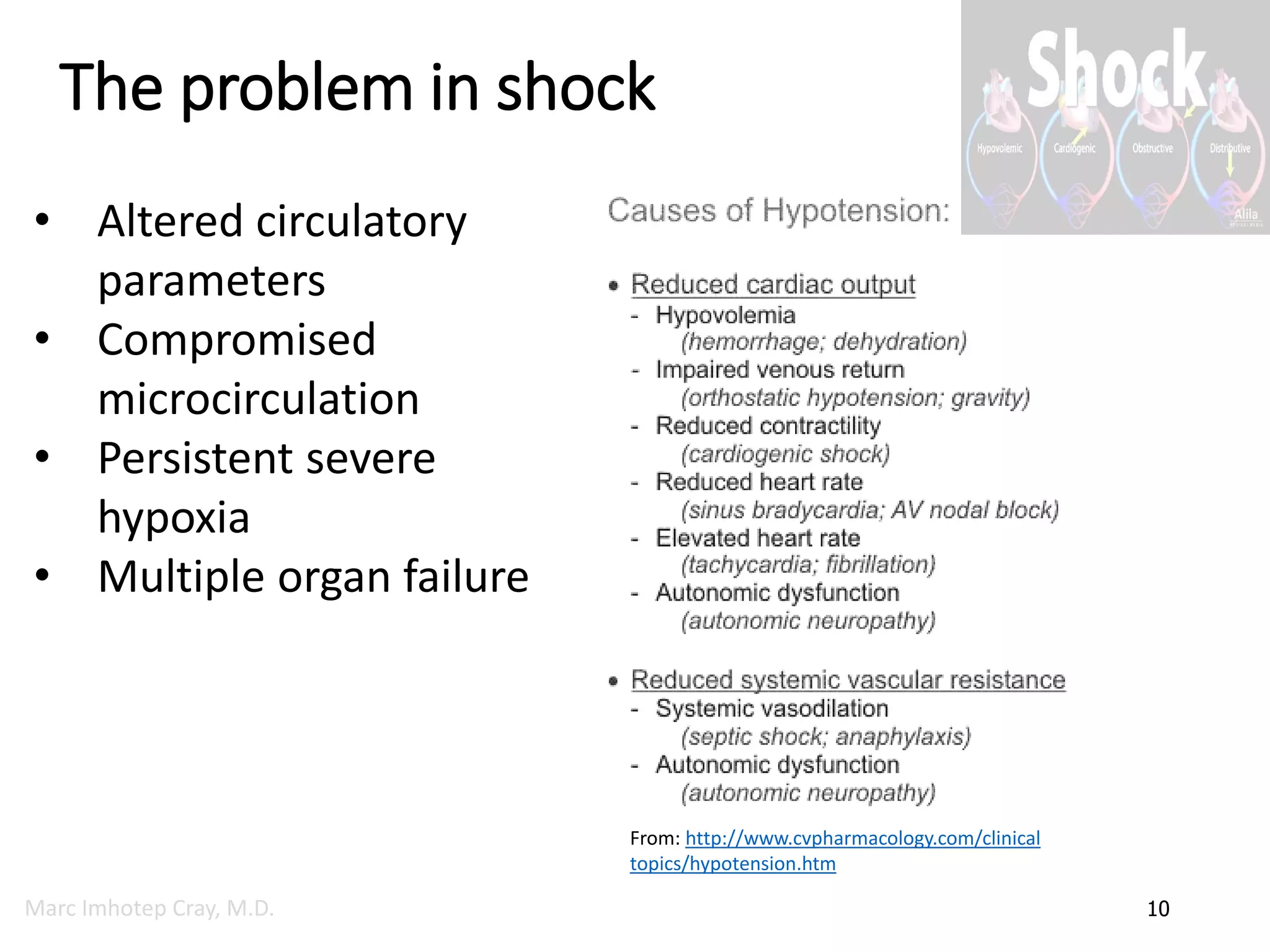 Pathology and Pathophysiology of Shock | PDF