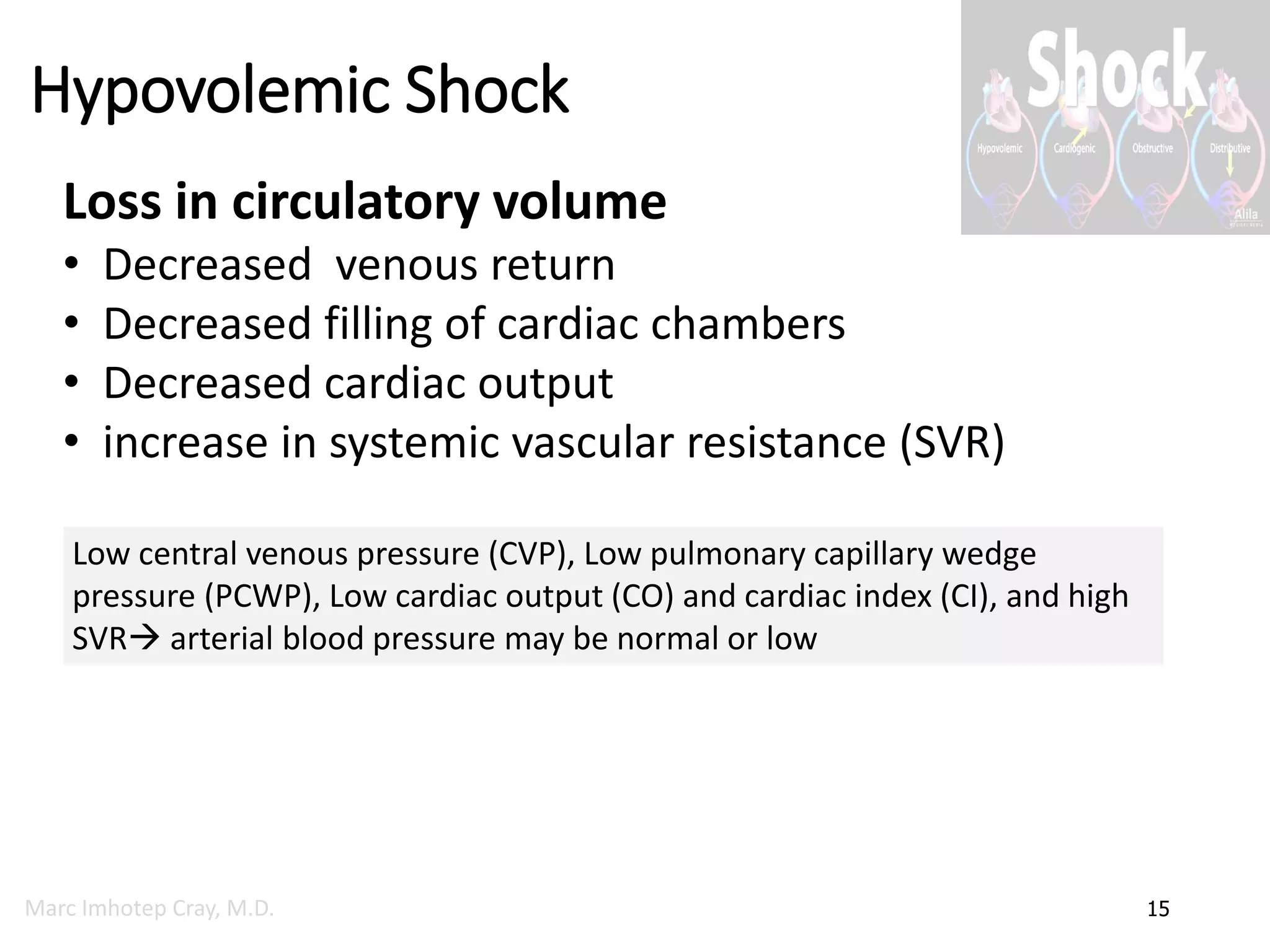 Pathology and Pathophysiology of Shock | PDF