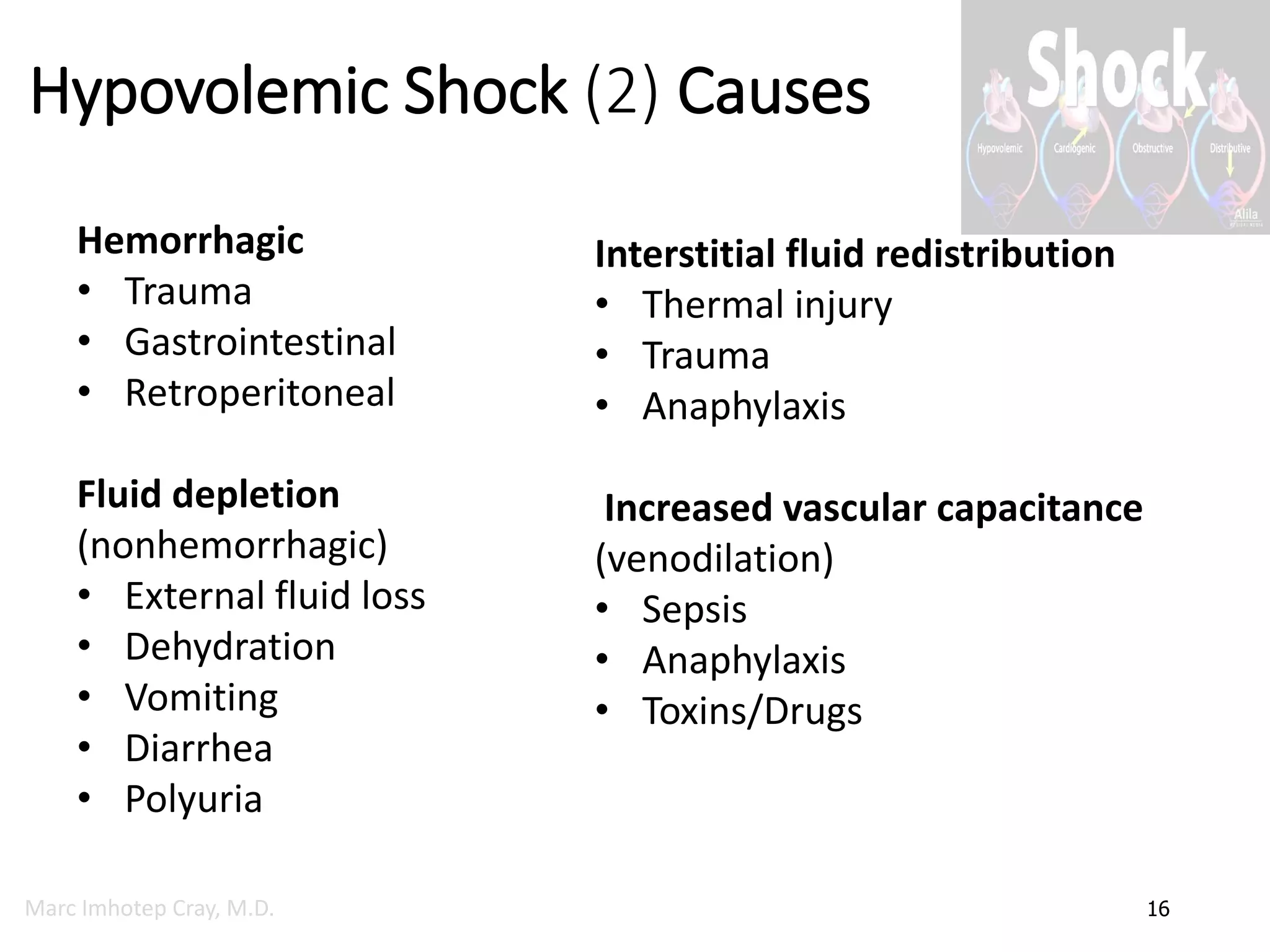 Pathology and Pathophysiology of Shock | PDF