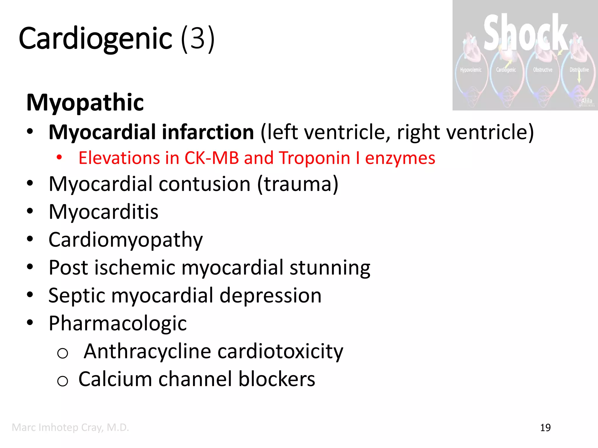 Pathology and Pathophysiology of Shock | PDF
