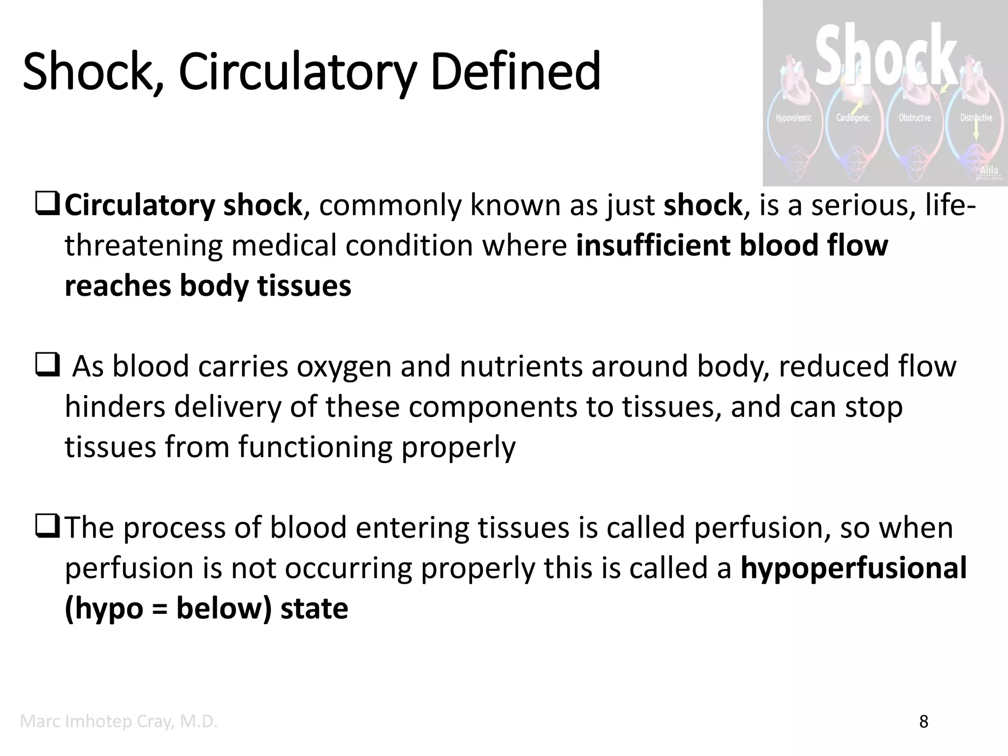 Pathology and Pathophysiology of Shock | PDF