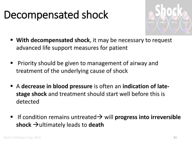 Pathology and Pathophysiology of Shock | PDF