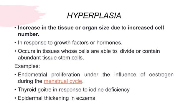 Cell adaptations.pptx/ hypertrophy/ atrophy/ dysplasia/ metaplasia ...