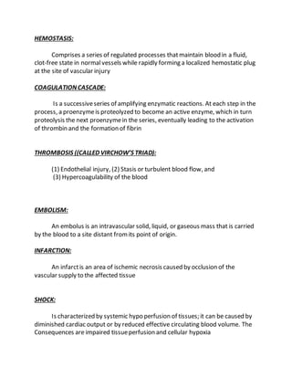 Pathology definitions | DOCX