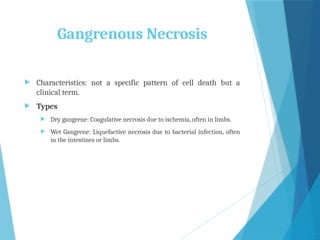 PATHOLOGY FOR NURSES - CELL INJURY...... | PPTX