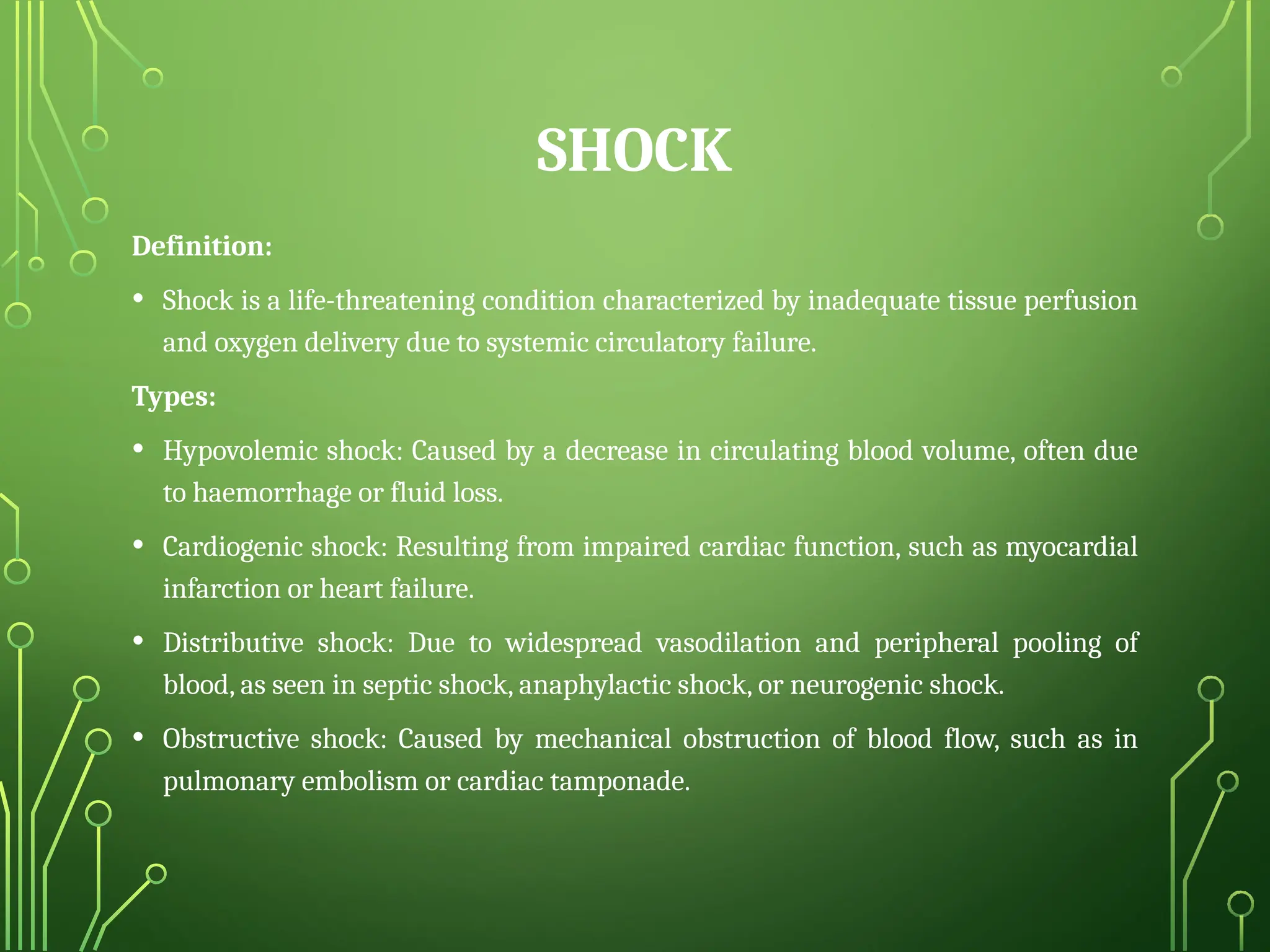 PATHOLOGY FOR NURSES CIRCULATORY DISTURBANCES.pptx