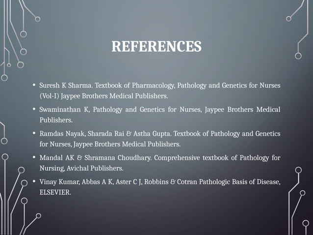 PATHOLOGY FOR NURSES - INFLAMMATION....... | PPTX