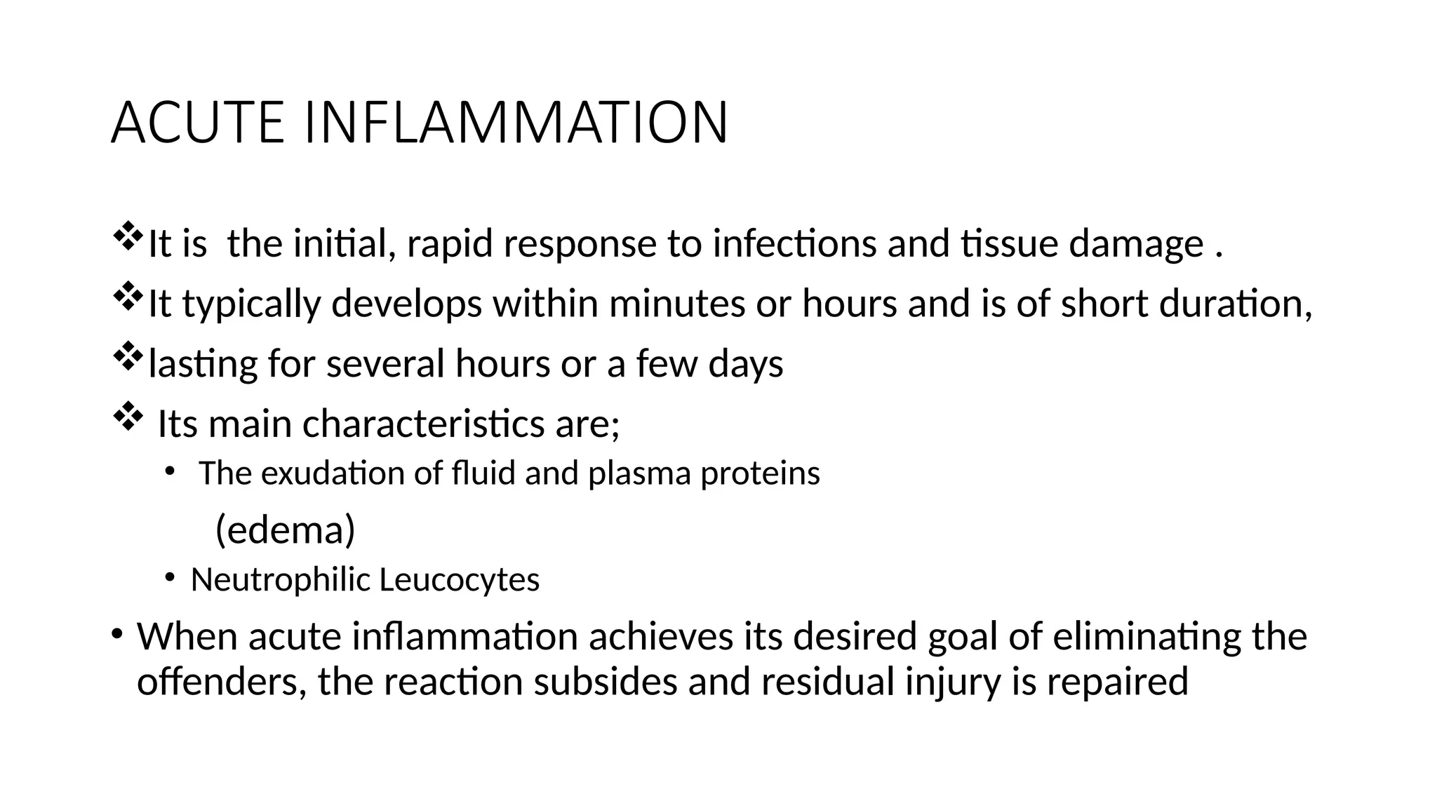 PATHOLOGY INFLAMMATION.pptx in radiography | PPT