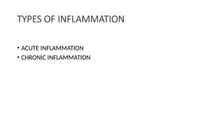 PATHOLOGY INFLAMMATION.pptx in radiography | PPT