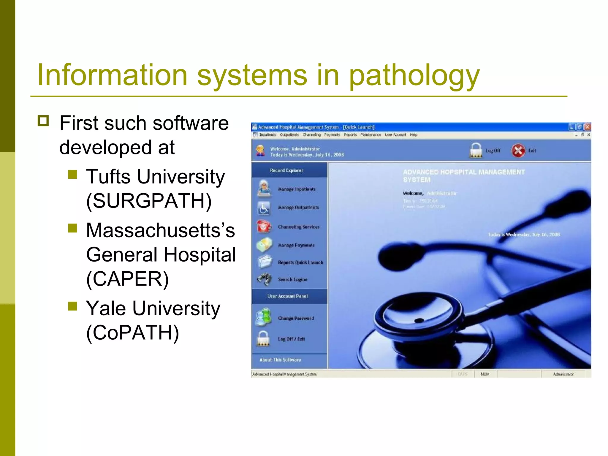Pathology informatics | PPT