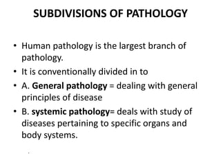 introduction to Pathology ..ppt
