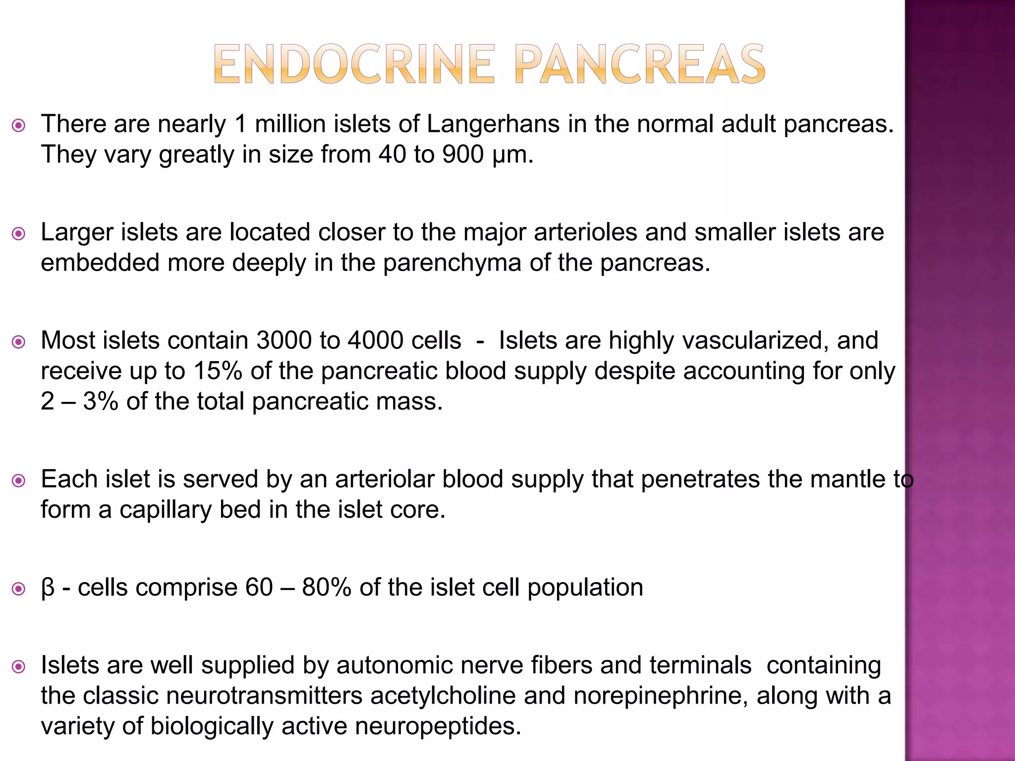 Islet cell Pathology | PPTX