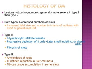 Islet cell Pathology | PPTX