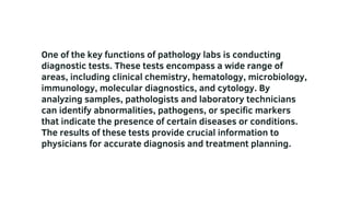 Pathology Labs Advancing Diagnostics and Healthcare Outcomes ...