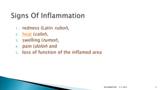 PATHOLOGY LECTURE # 4 INFLAMMATION (1).ppt